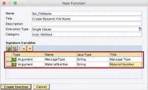 Dynamic File Name UDF Example SAP PI/PO - SAP Integration Hub