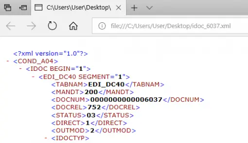 How To Download An Idoc To Xml File 3 Different Techniques Sap