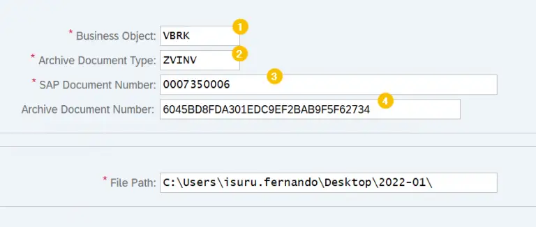 Download Files from ArchiveLink - SAP Integration Hub