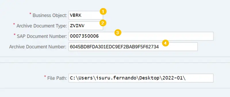 Download Files from ArchiveLink - SAP Integration Hub