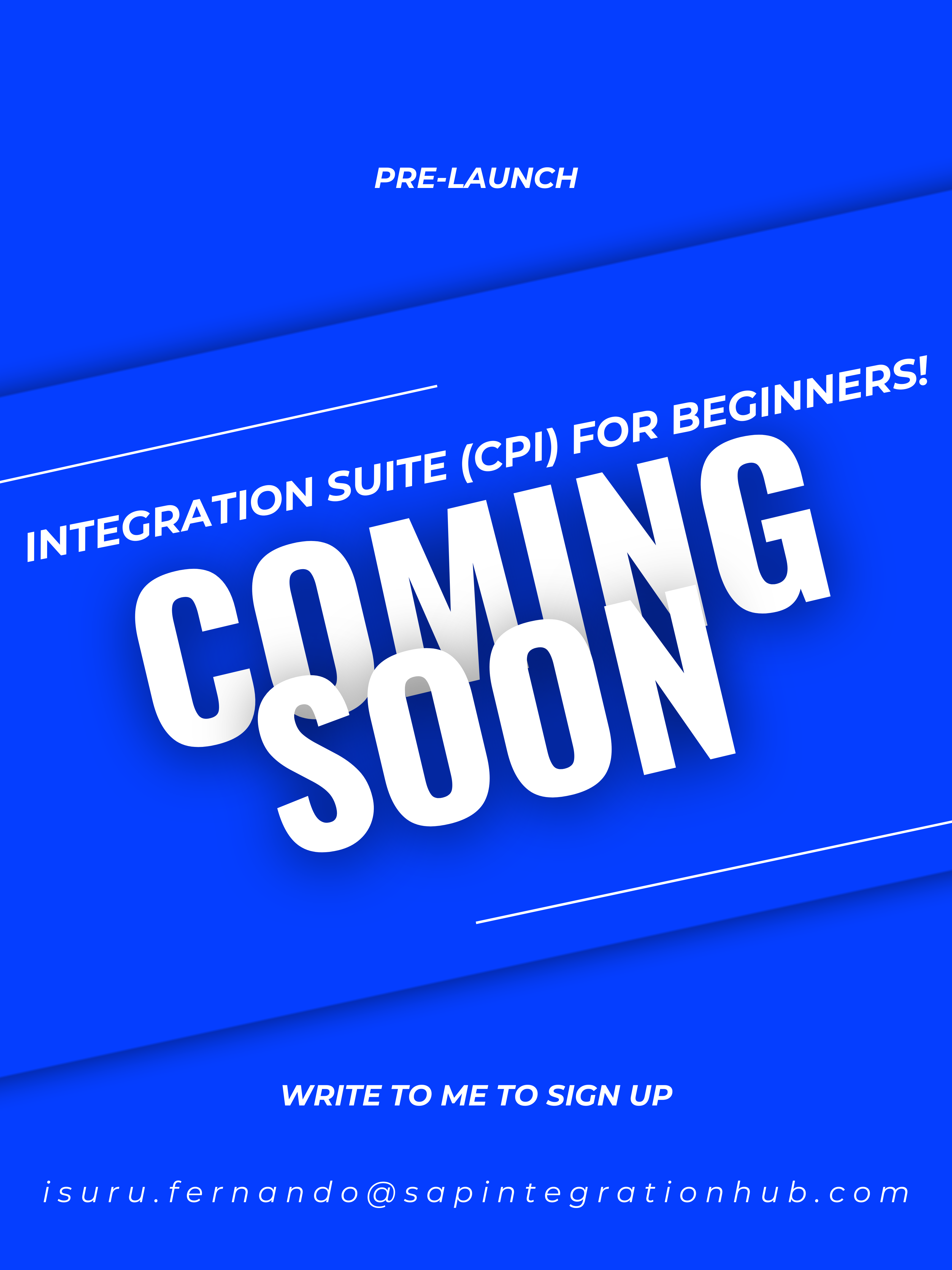 Integration Suite (CPI) Complete Course for Beginers - SAP Integration Hub