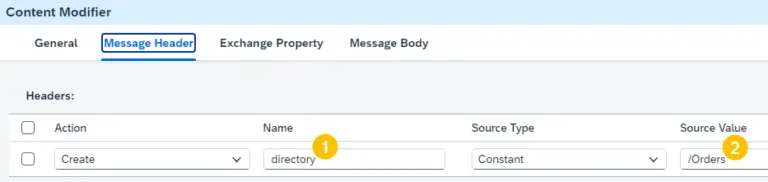 Set Dynamic Adapter Parameters File Name Directory Sap Btp Is Ci
