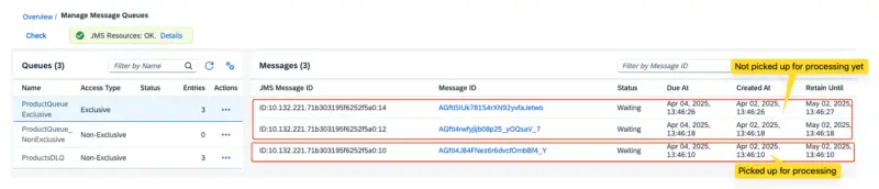 EOIO Processing with JMS Exclusive Queues - SAP Integration Hub