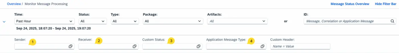 Message Filtering with Standard & Custom Headers in SAP Integration Suite - SAP Integration Hub