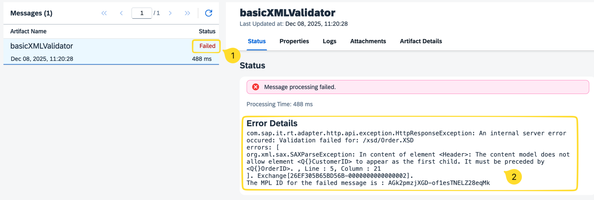 How to Validate Incoming Messages with XML Validator in SAP IS - SAP Integration Hub